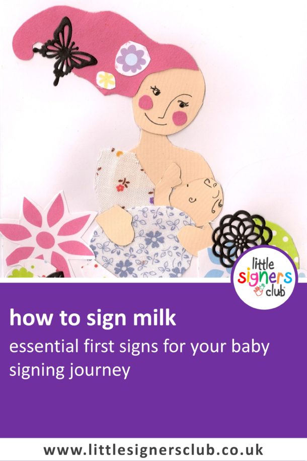 First Signs for Babies - How to Sign Milk - Little Signers Club